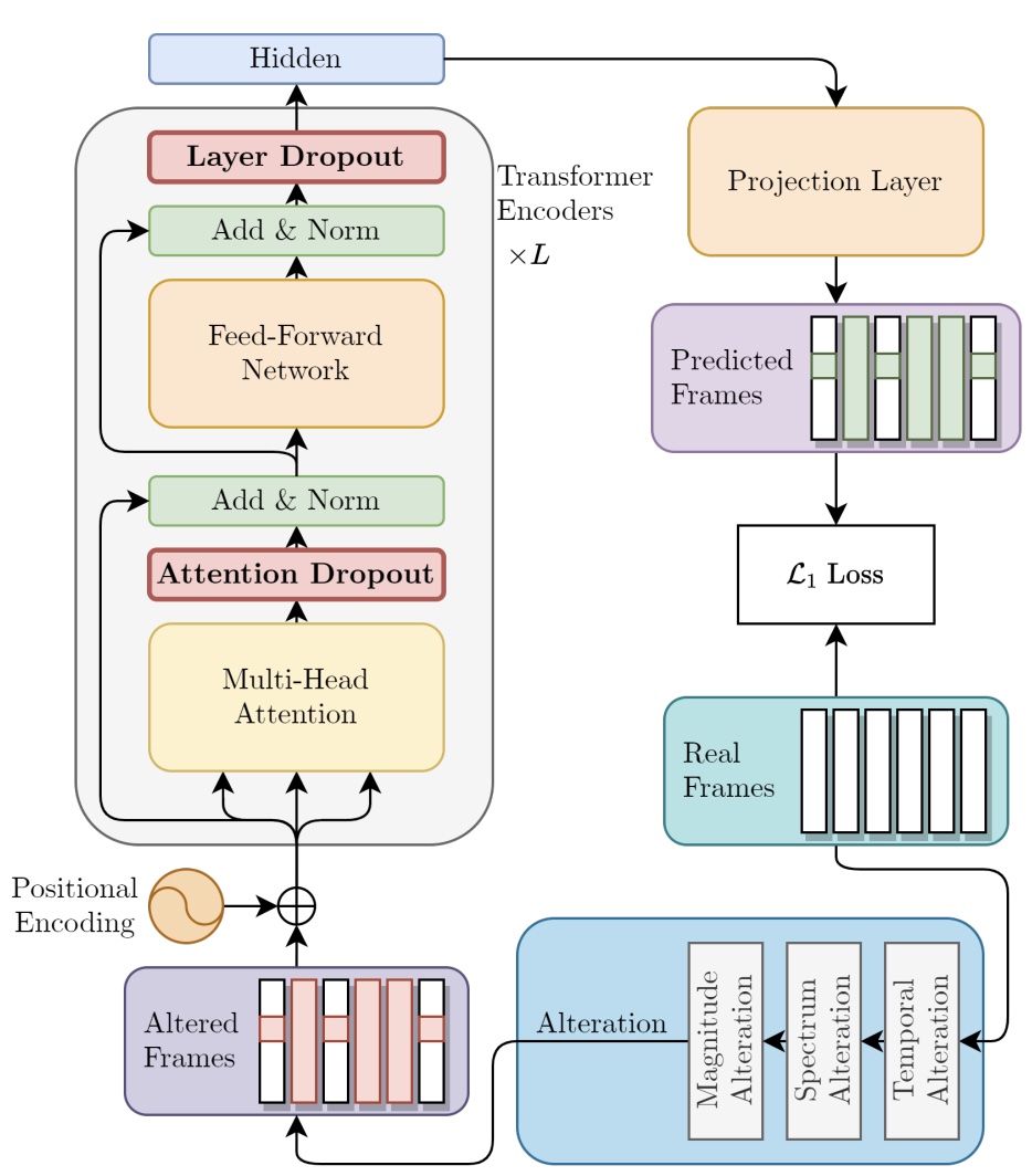 Dropout Regularization for Self-Supervised Learning of Transformer Encoder Speech Representation ...